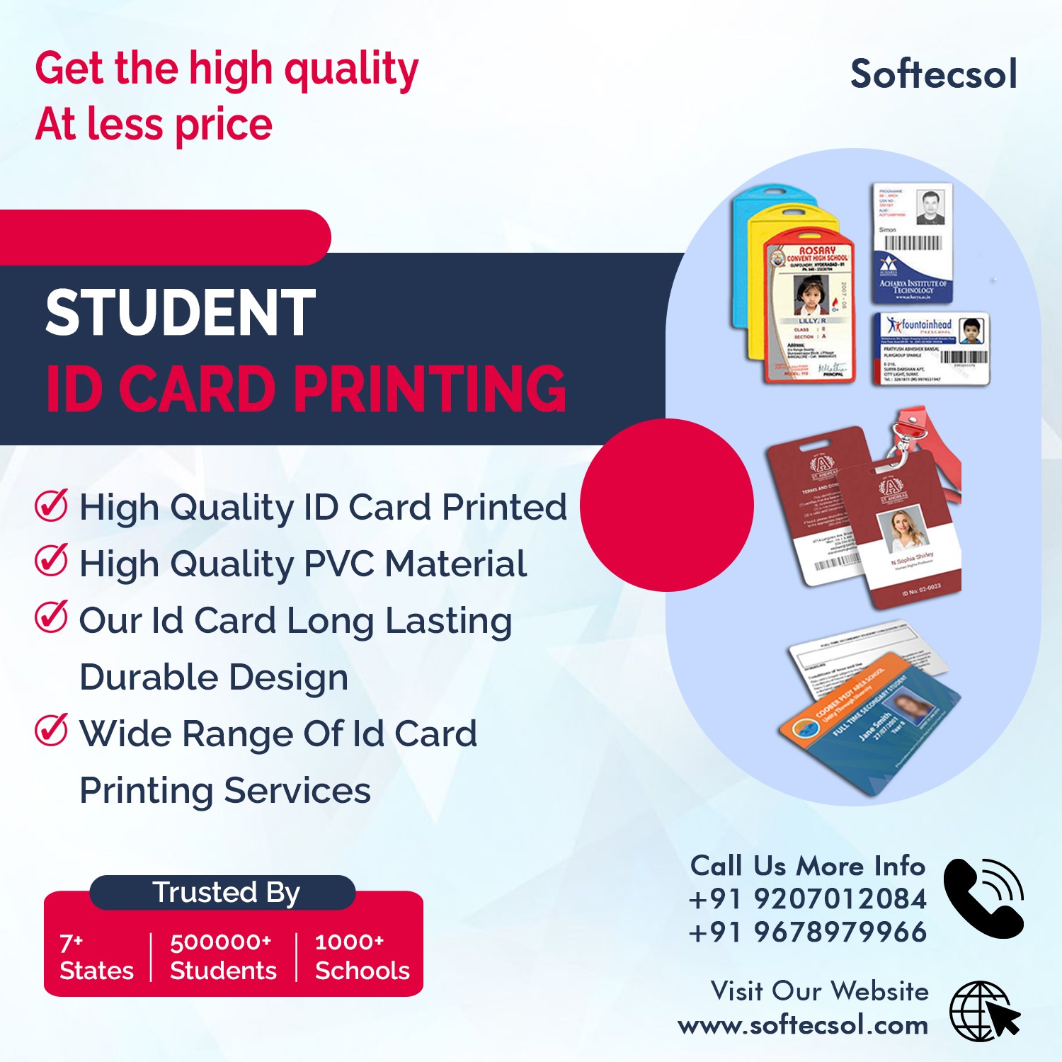 👍Secure and Personalize Student Identification with Softecsol’s ...